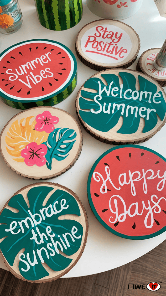 10 Easy and Fun Summer Crafts for Adults - I Luve It