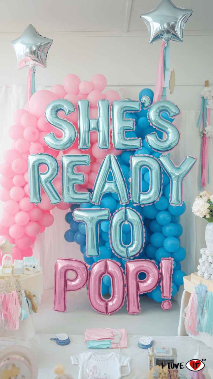 44 “Ready to Pop” Baby Shower Ideas That Are Bursting with Fun - I Luve It