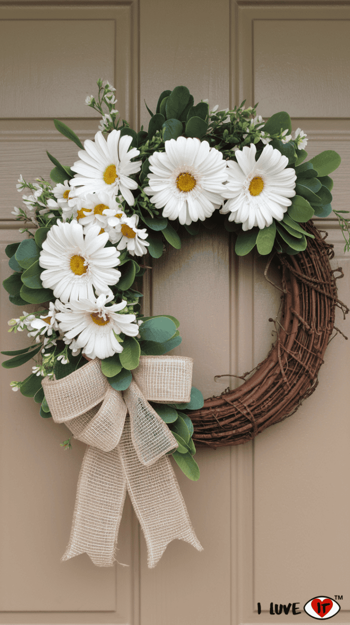 10 Beautiful DIY Summer Wreaths for Your Front Door - I Luve It