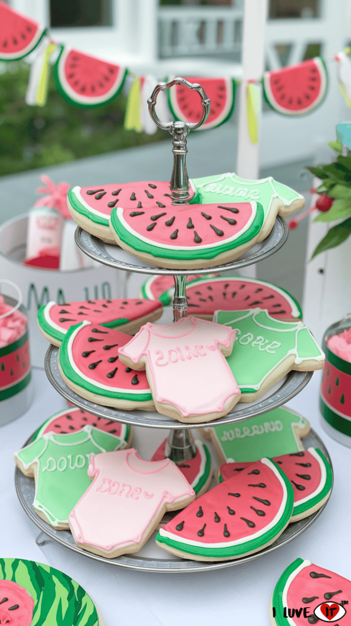 24 Sweet Watermelon Baby Shower Ideas That Everyone Will Love - I Luve It