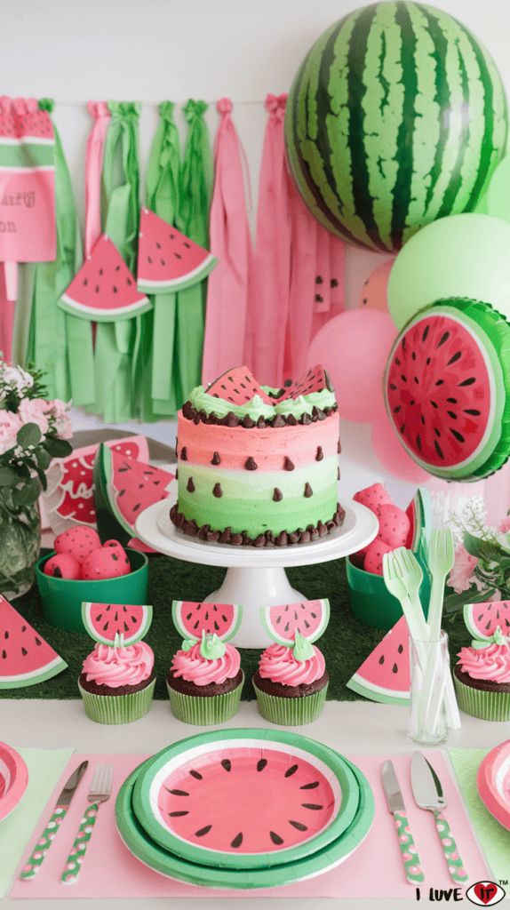 24 Sweet Watermelon Baby Shower Ideas That Everyone Will Love - I Luve It