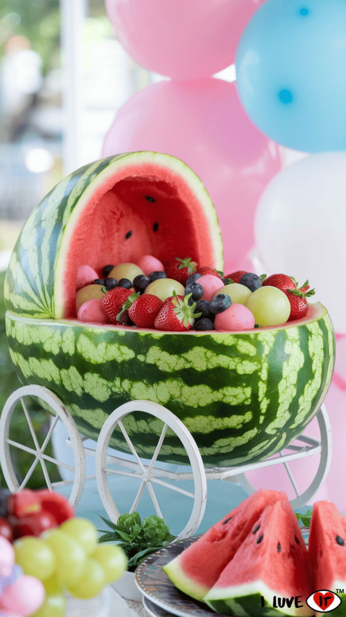 24 Sweet Watermelon Baby Shower Ideas That Everyone Will Love - I Luve It