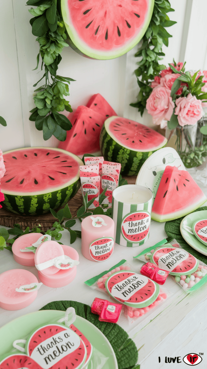 24 Sweet Watermelon Baby Shower Ideas That Everyone Will Love - I Luve It