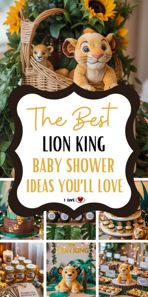 10 Adorable Lion King Baby Shower Ideas - I Luve It