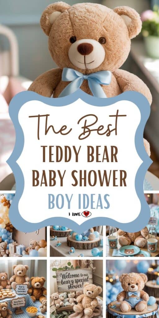 10 Cute Teddy Bear Baby Shower Ideas for Boys - I Luve It