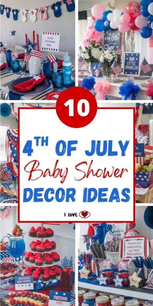 10 Fourth of July Baby Shower Ideas That Will Sparkle With Patriotism ...
