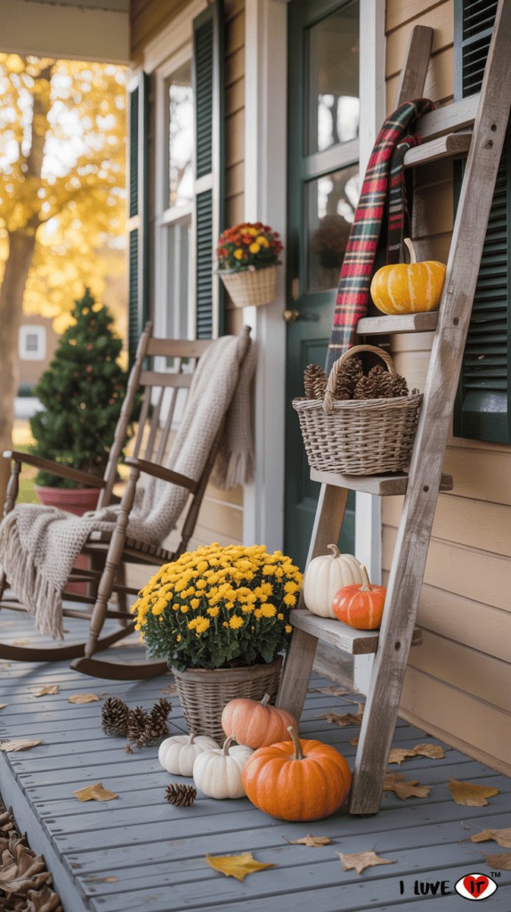 10 Stunning Front Porch Fall Decor Ideas - I Luve It