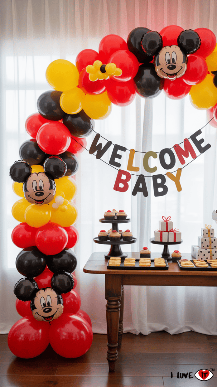 30 Mickey Mouse Baby Shower Ideas for Boys - I Luve It