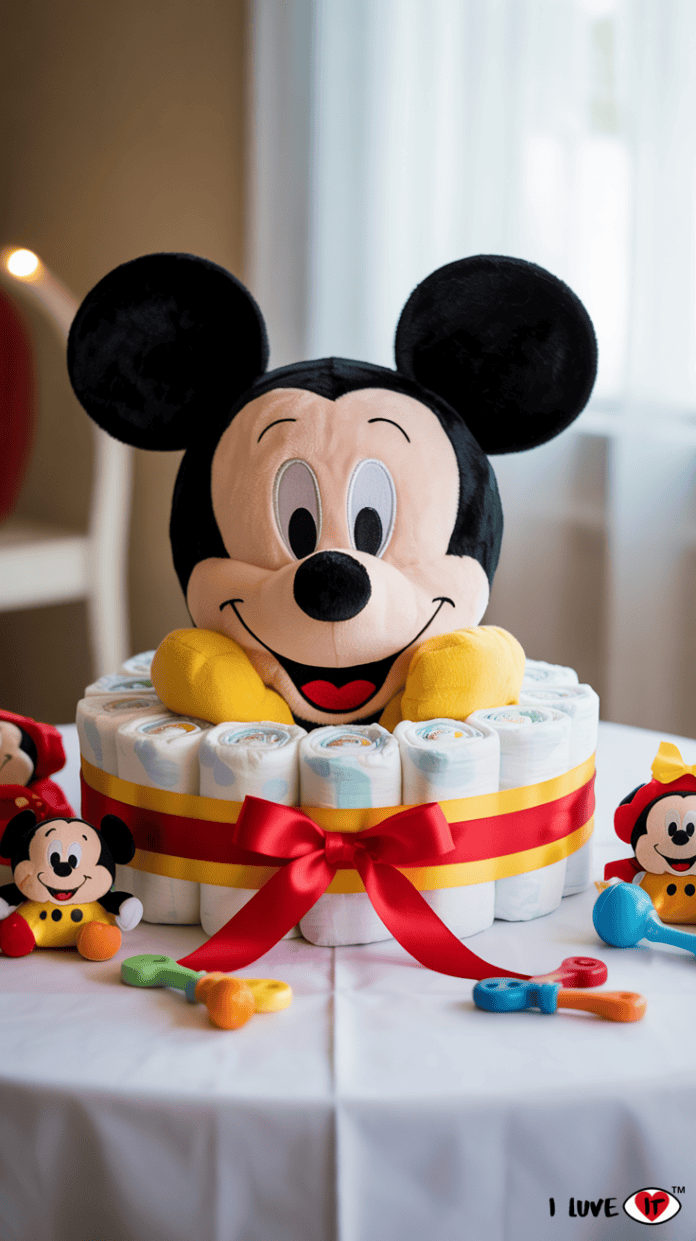 30 Mickey Mouse Baby Shower Ideas for Boys - I Luve It