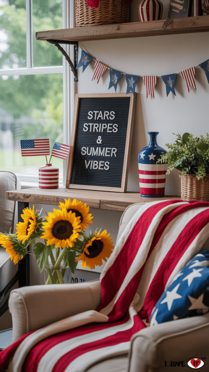 10 Festive Fourth of July Living Room Decor Ideas - I Luve It
