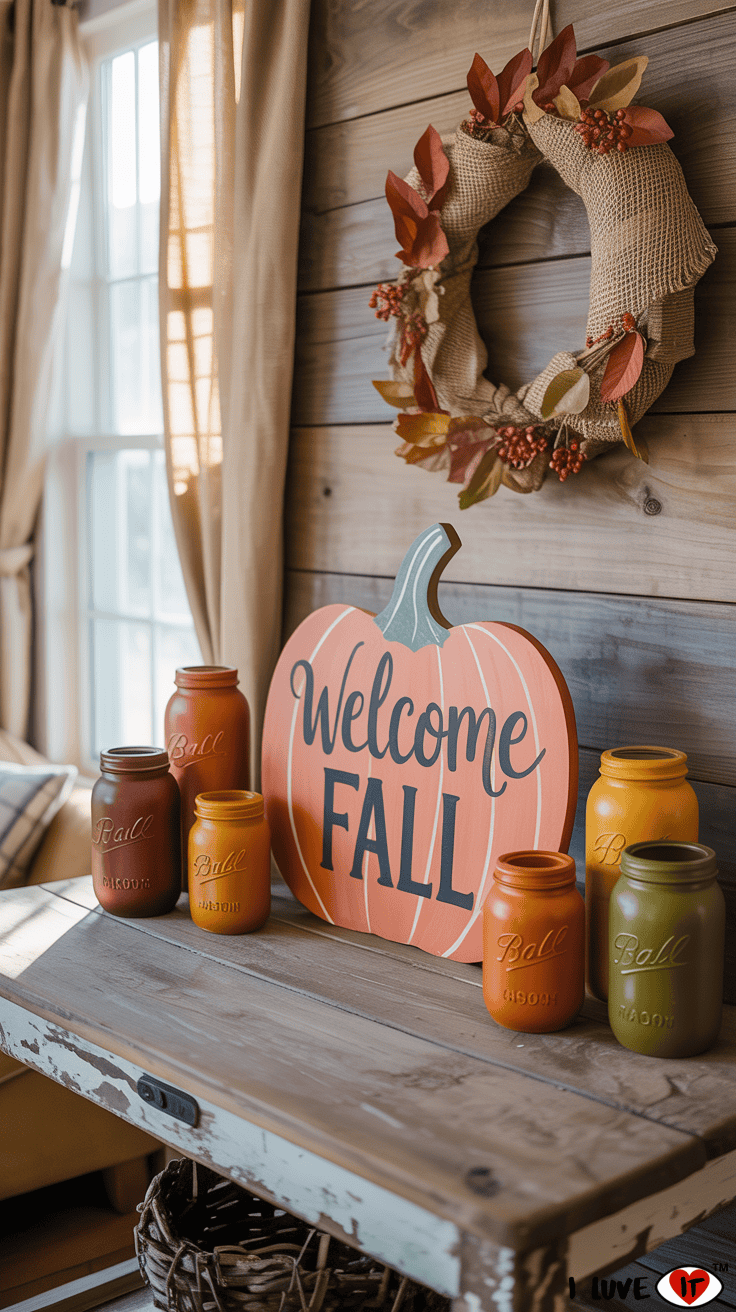 15 Farmhouse Fall Decor Ideas to Cozy Up Your Home This Season - I Luve It