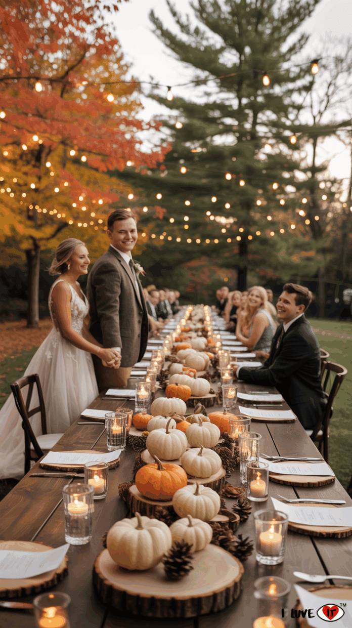 43 Rustic Fall Wedding Decor Ideas for a Stunning Autumn Celebration ...
